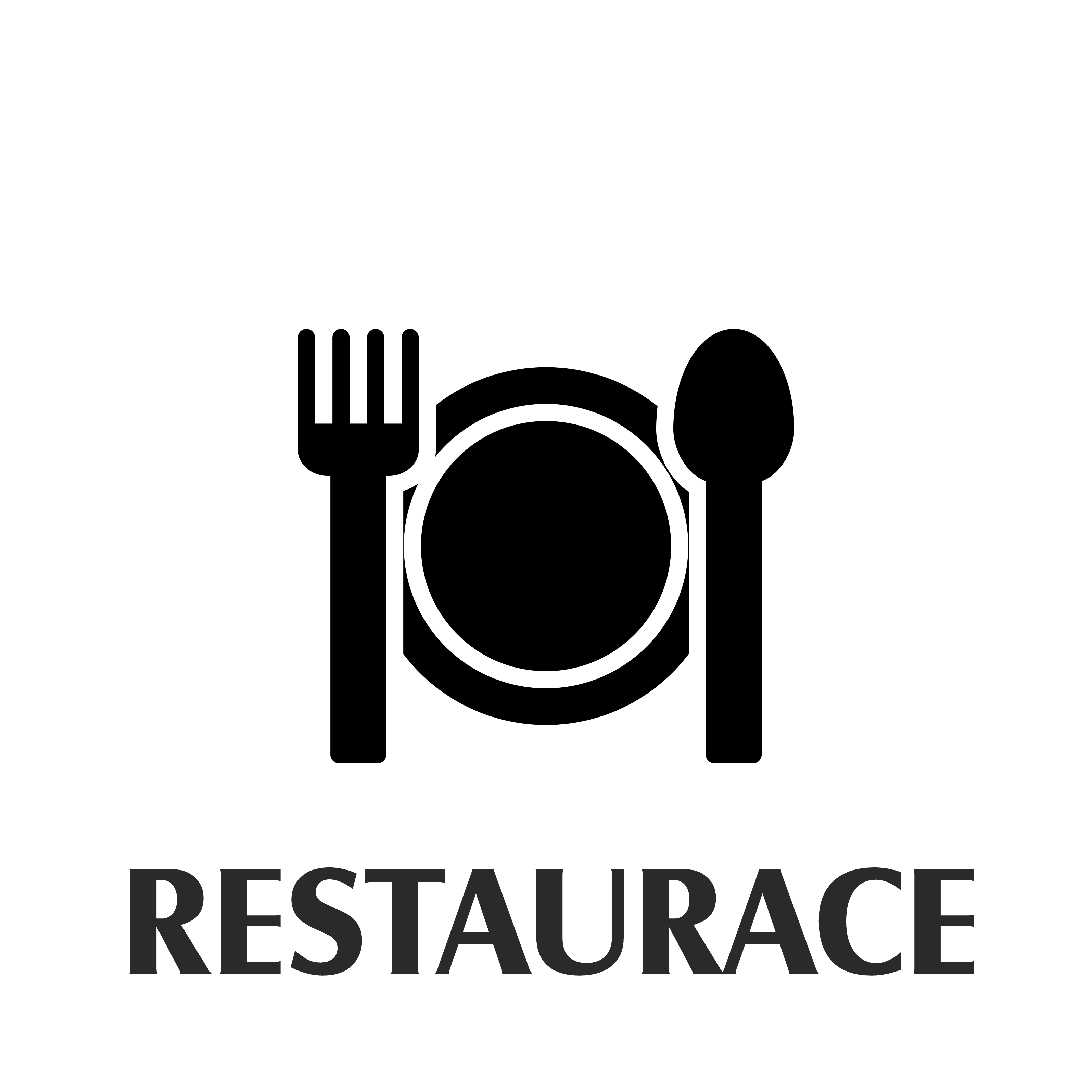 Piktogramy pro hotely a restaurace 🏨 | Designové značení